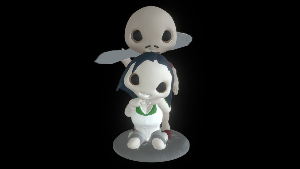 Momma And Daddy mini figure - 3D model by parnmkie [918e709] - Sketchfab