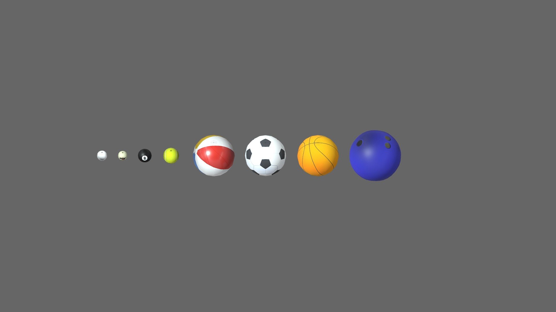 Sports Balls Pack – 8 Game-Ready PBR Models - 3D model by omonov ...
