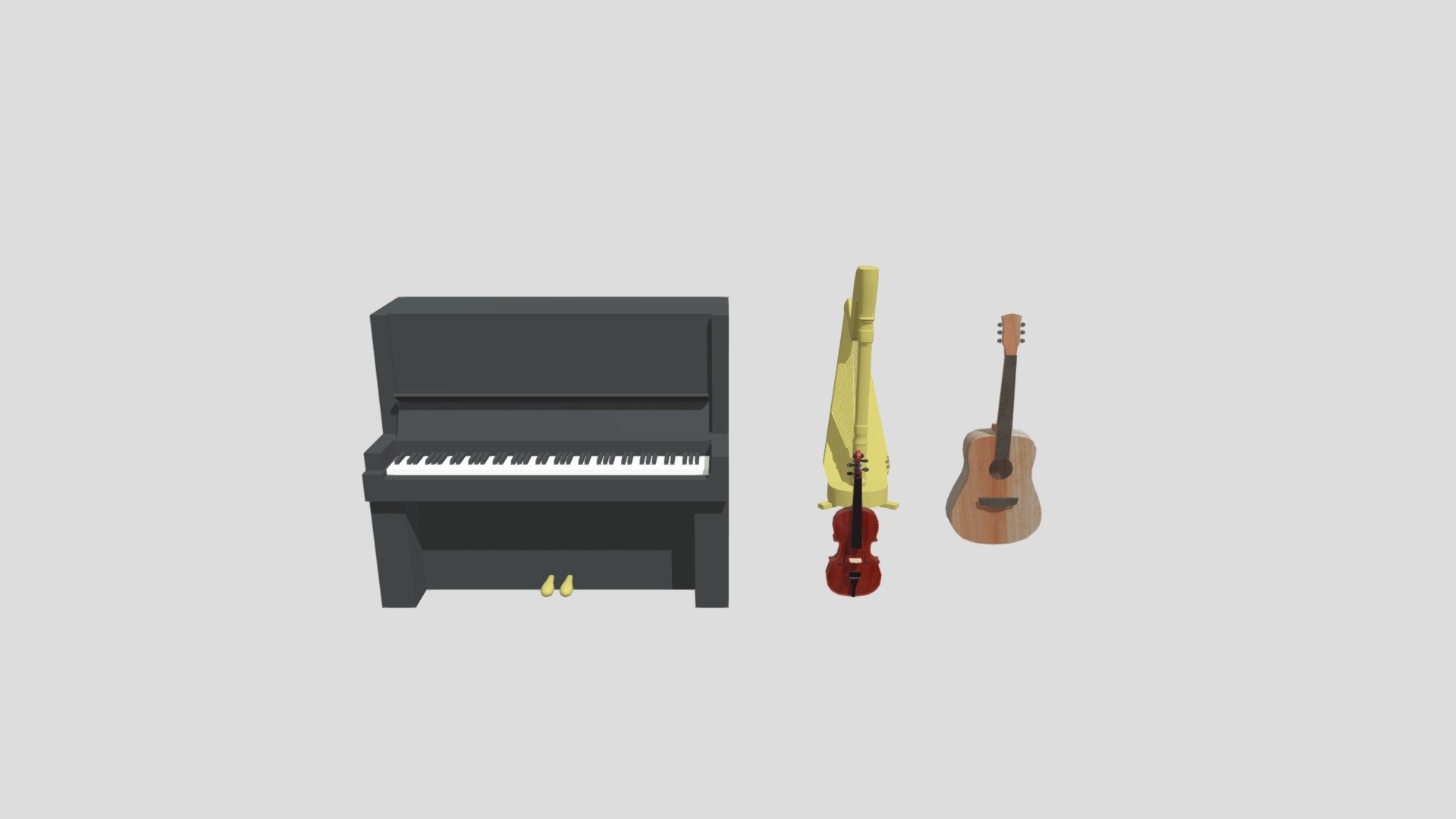 Instruments - Download Free 3D model by sageandginger [918ee5f] - Sketchfab