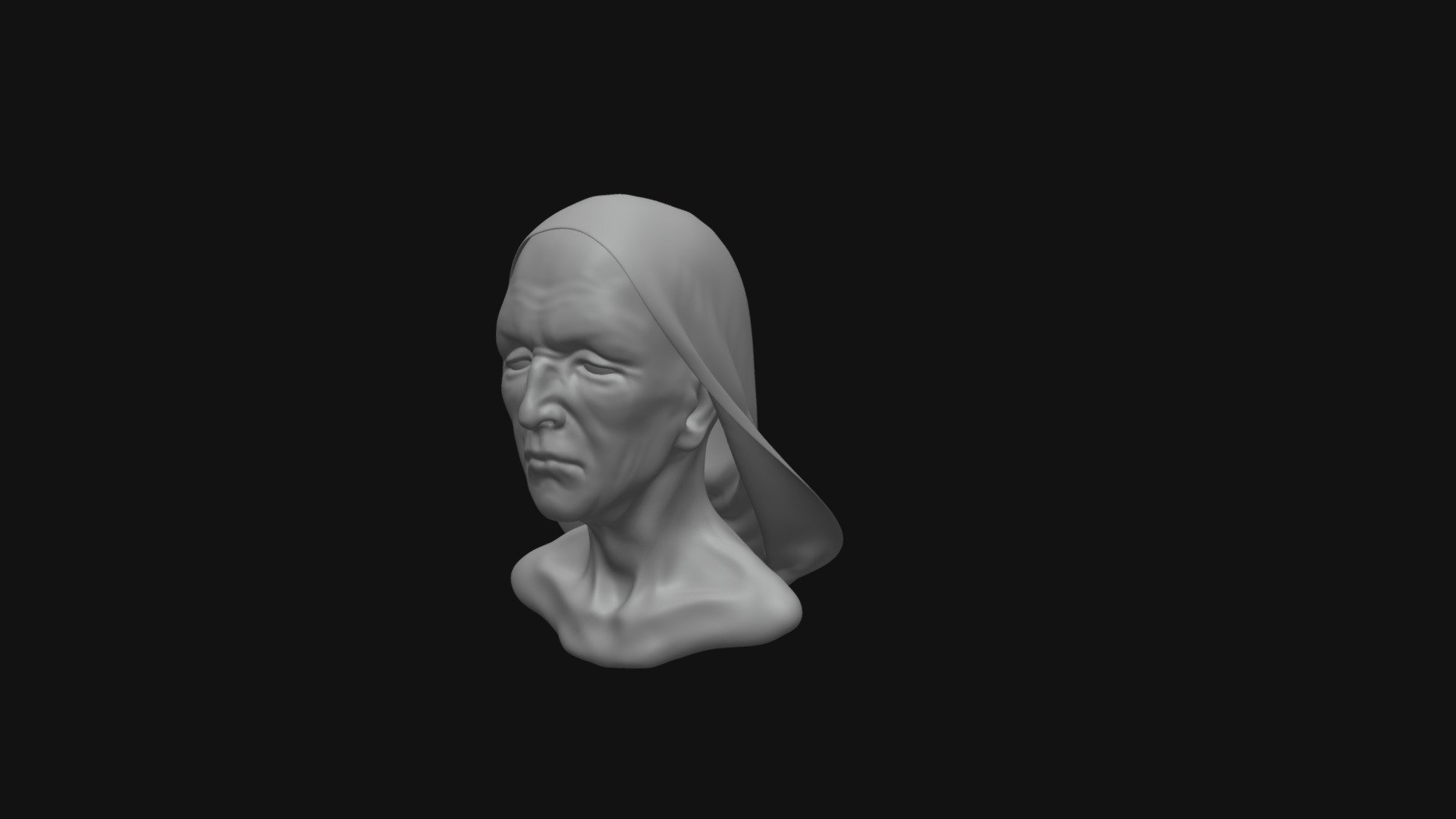 Old man - 3D model by Marina (@riverside_s) [918f6b1] - Sketchfab