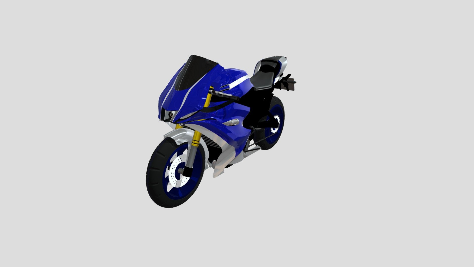 Yamaha Yzf R7/R6 (3 USD) - 3D model by sivisabun [918ffdb] - Sketchfab