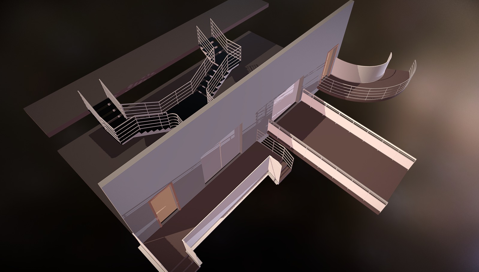 Escaleras y Rampas en Revit - 3D model by Milton Chanes (@miltonchanes ...