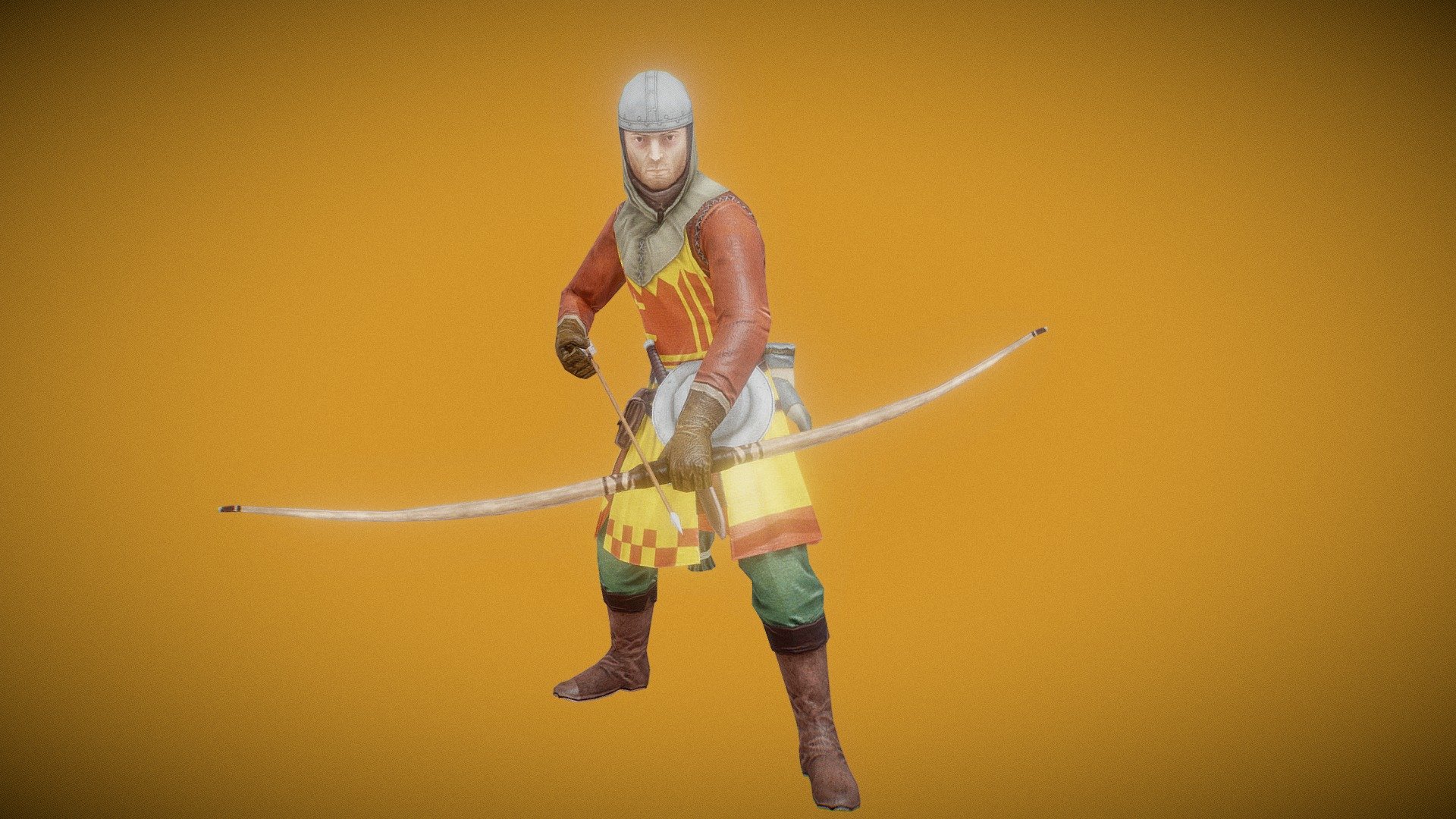 Sir Archer - Buy Royalty Free 3D model by Luna Studio (@StudioLuna ...