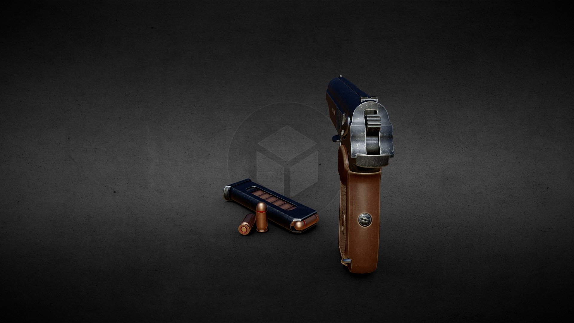 The Makarov pistol - 3D model by Zet (@Ambiant) [919035e] - Sketchfab