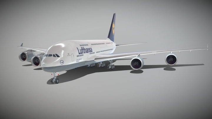 A380 3D models - Sketchfab