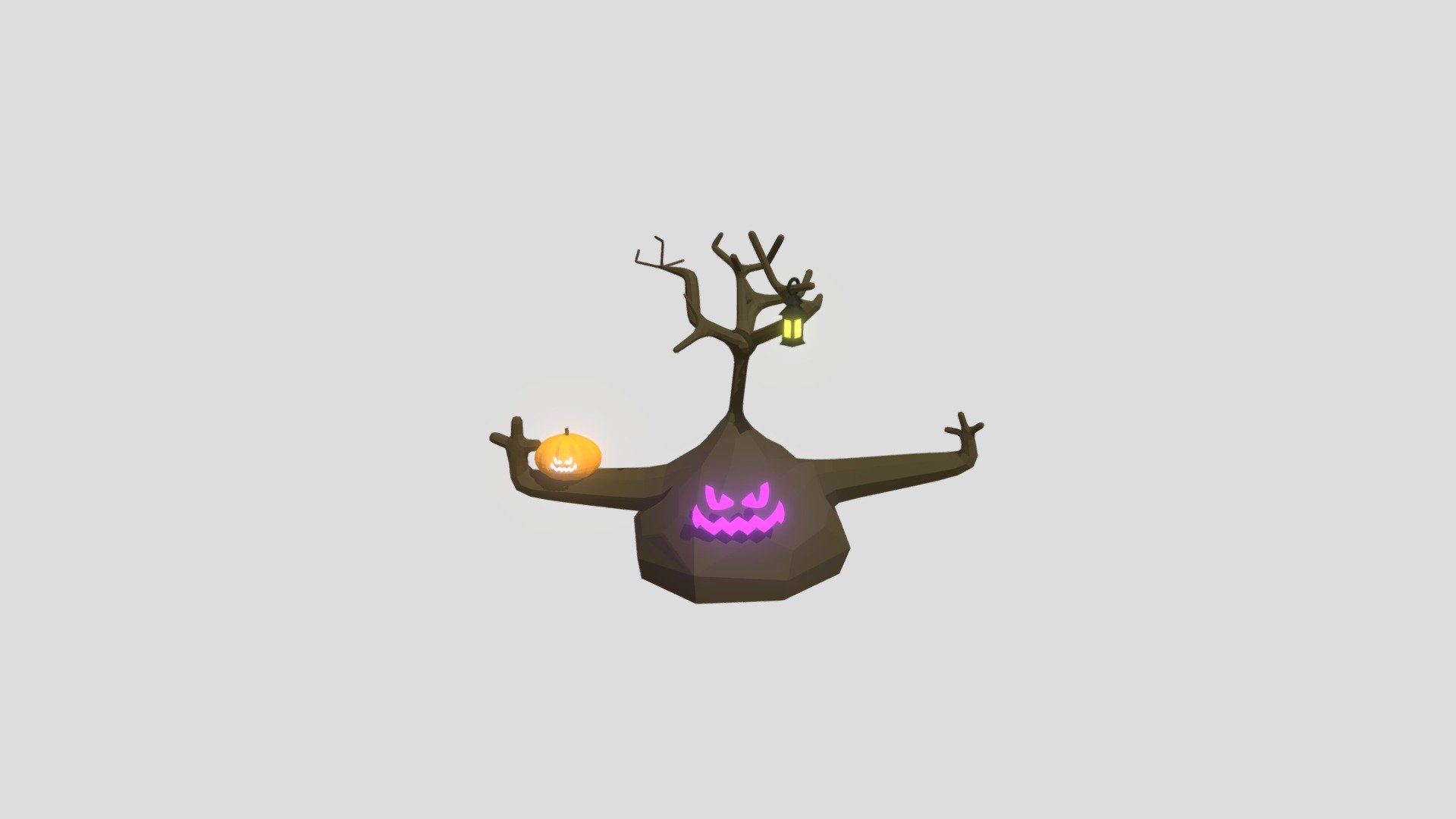 Evil Tree - 3D model by SatimSan [9194677] - Sketchfab