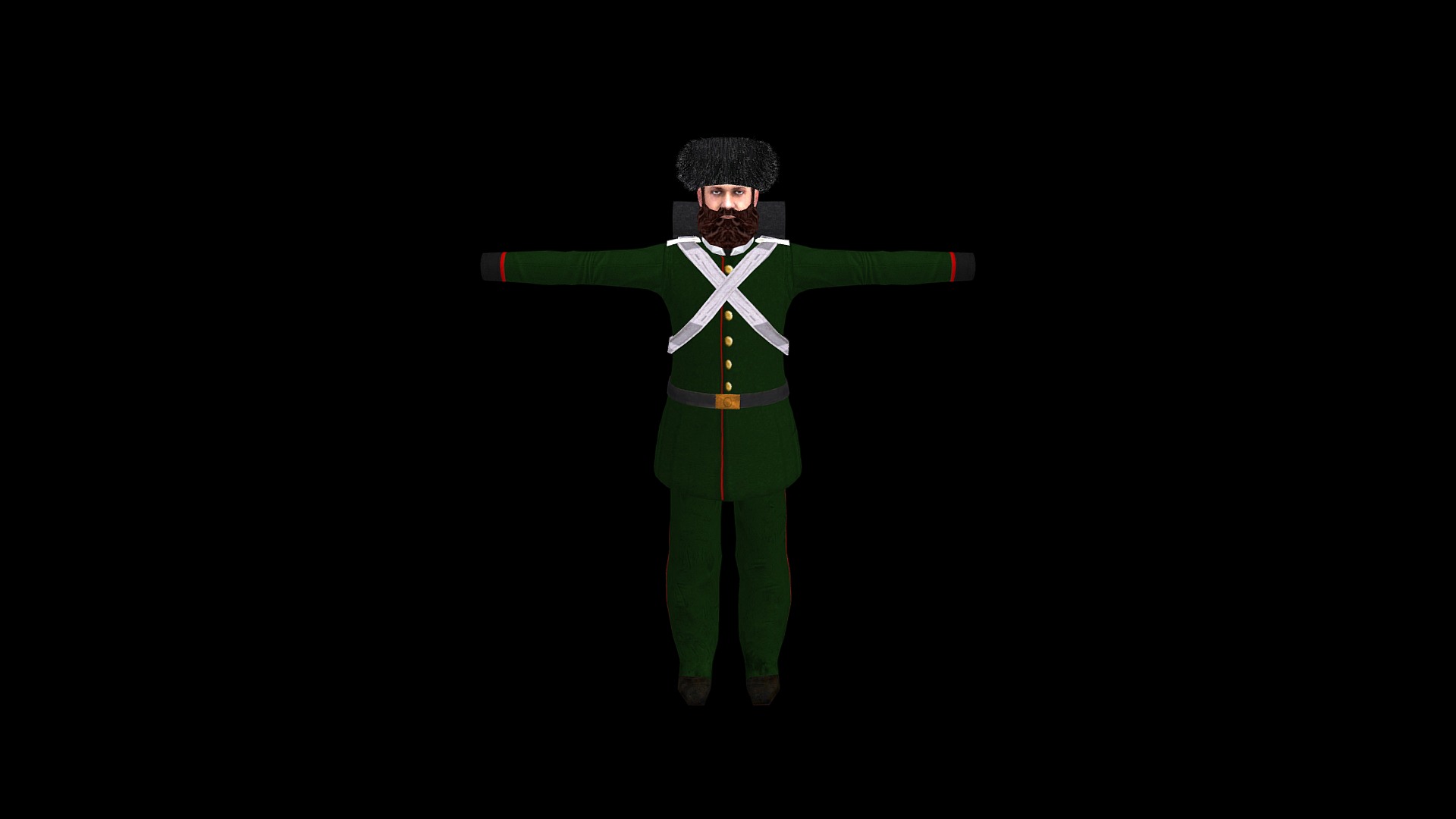 Tier 1: Caucasian Infantry soldier - 3D model by izzi_totalf [9195b50 ...
