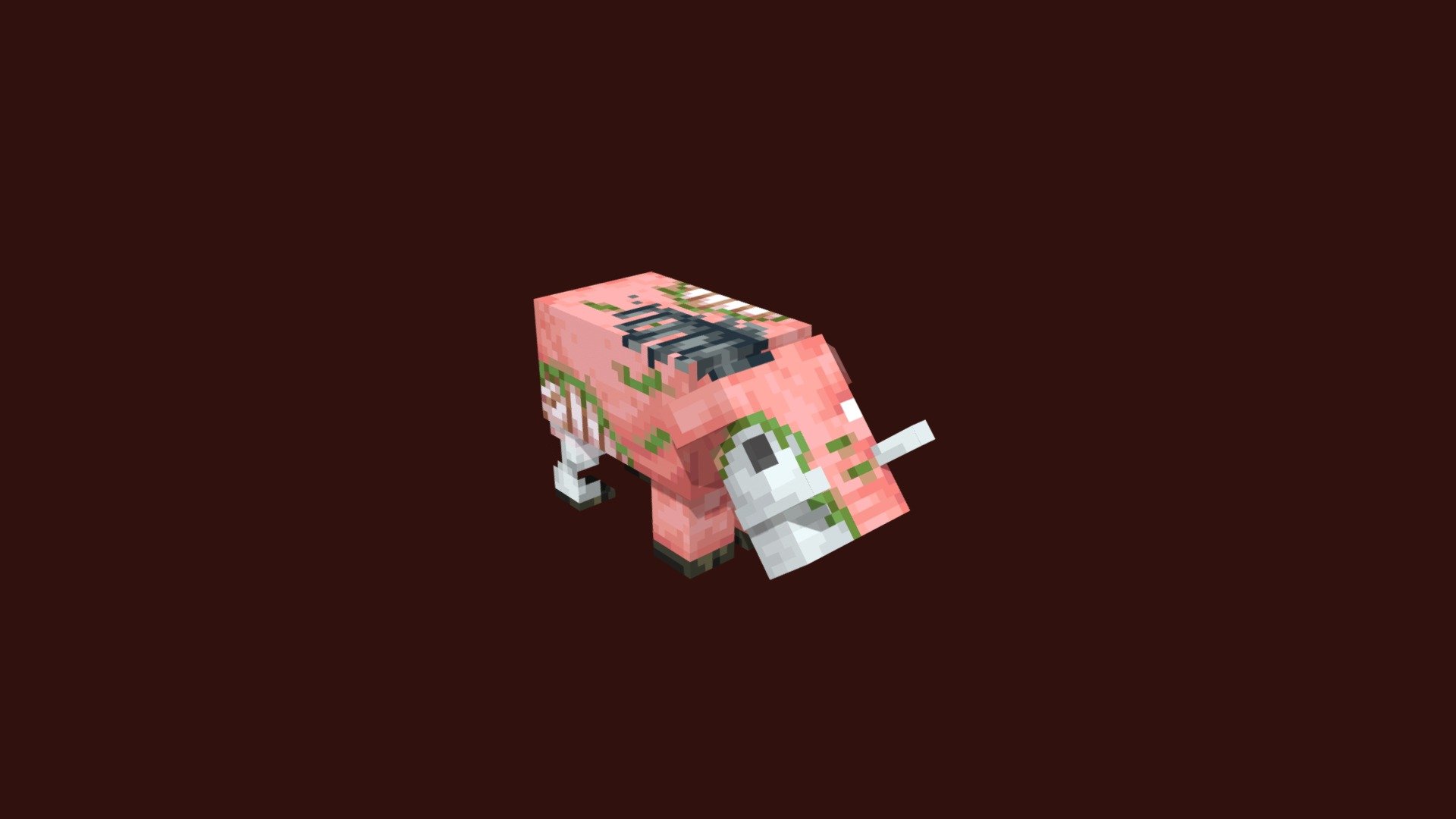 Minecraft Zoglin - Download Free 3D model by None (@None_Yaroslav ...
