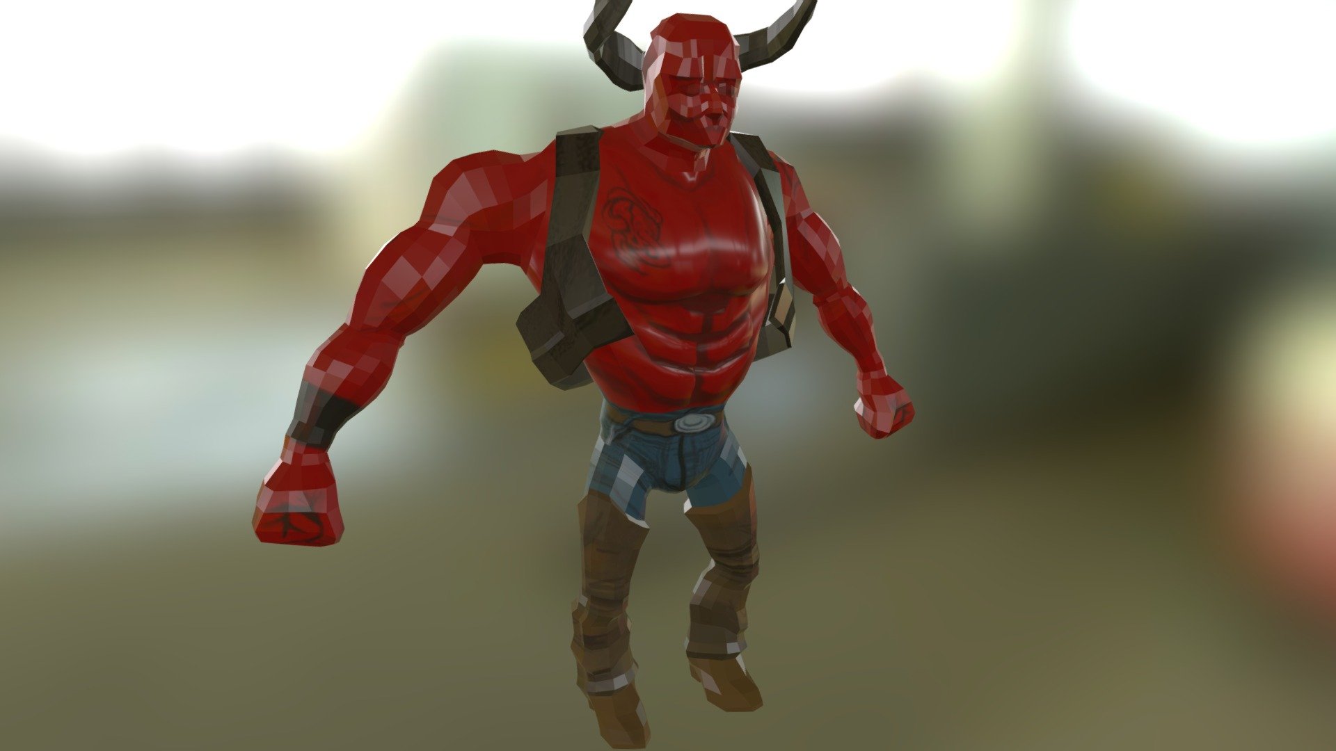 Satan Animated - 3D model by leahroseart [9196694] - Sketchfab