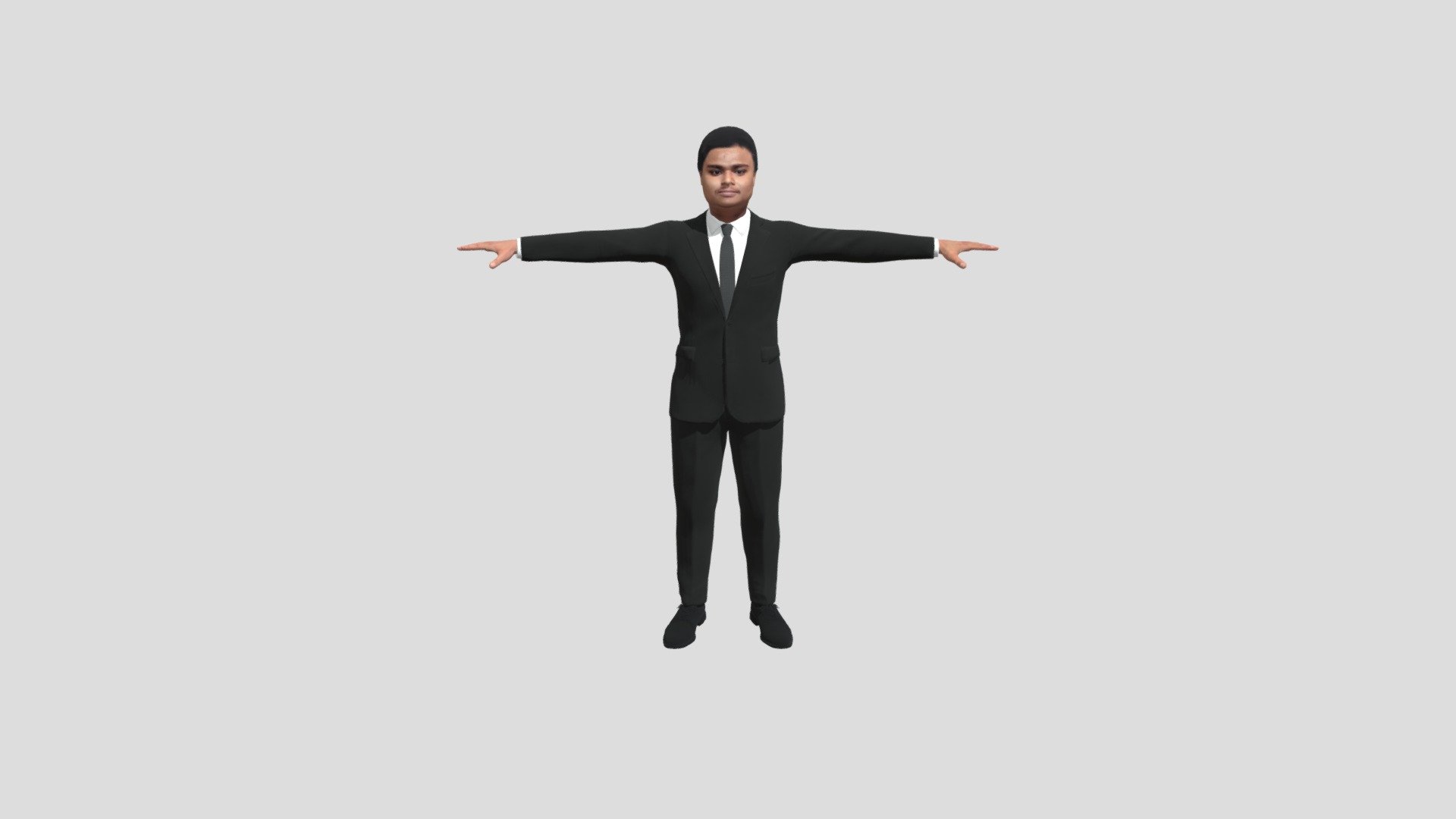 Sunny khude business man 3d model sketchfab - Download Free 3D model by ...