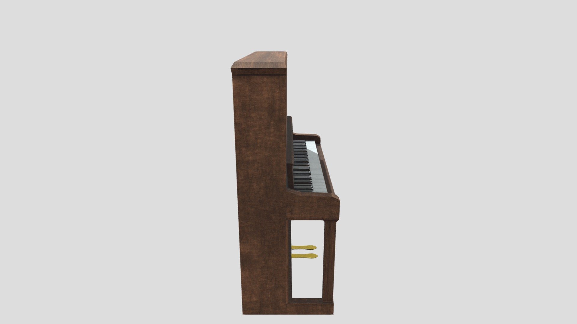 Piano prototype - 3D model by Pedrodactyl [919a0eb] - Sketchfab