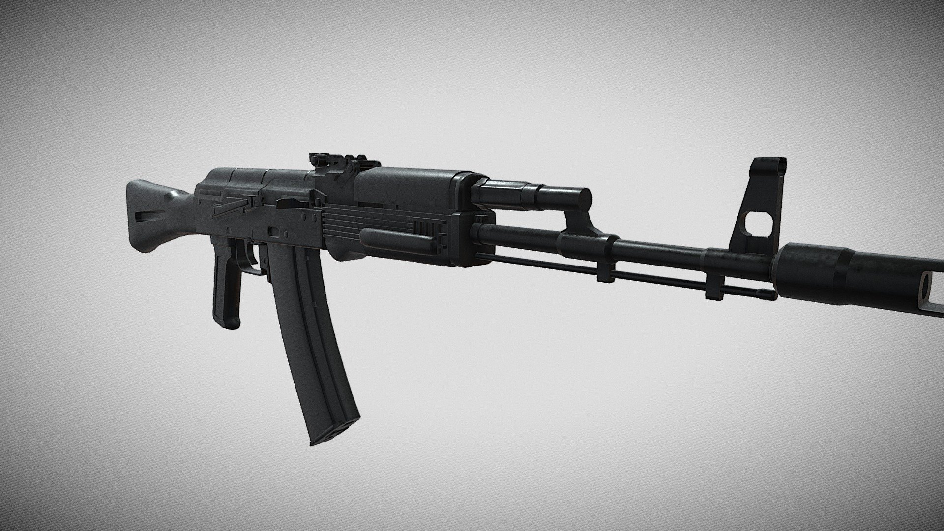 AK-74 - Download Free 3D model by _GStep_ (@golovstepa) [919ad69] - Sketchfab