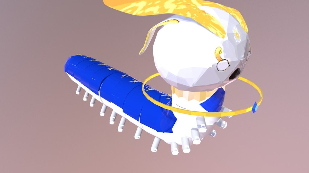 ice worm completed - Download Free 3D model by fuuo [919bb72] - Sketchfab