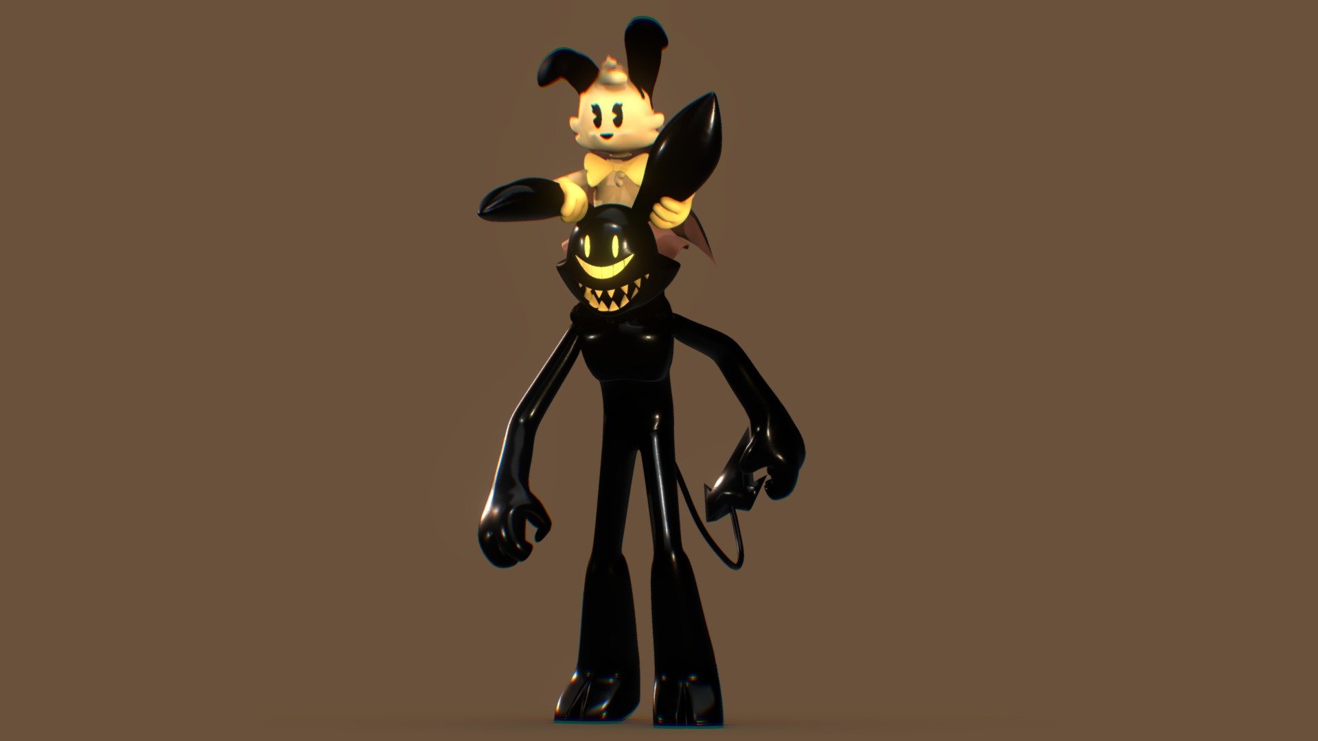 Trix & Mango - 3D model by TheLapisBlock (@lapisblock22) [919beb5 ...