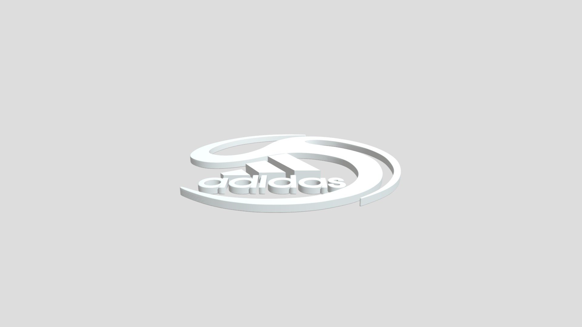 Adidas logo - Download Free 3D model by Petri (@petri.kautto) [919d633 ...