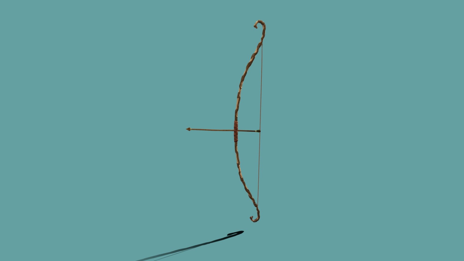 Stylized Short Bow & Arrow - 3D model by mattciavarella [919ebe2 ...