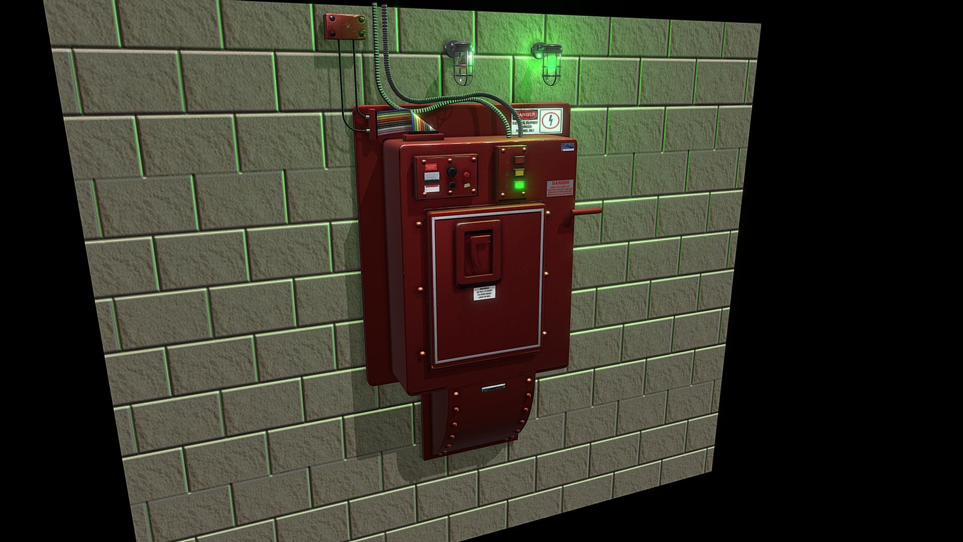 Ghostbusters Ecto Containment Unit. - 3D model by paulelderdesign [919f59e] - Sketchfab