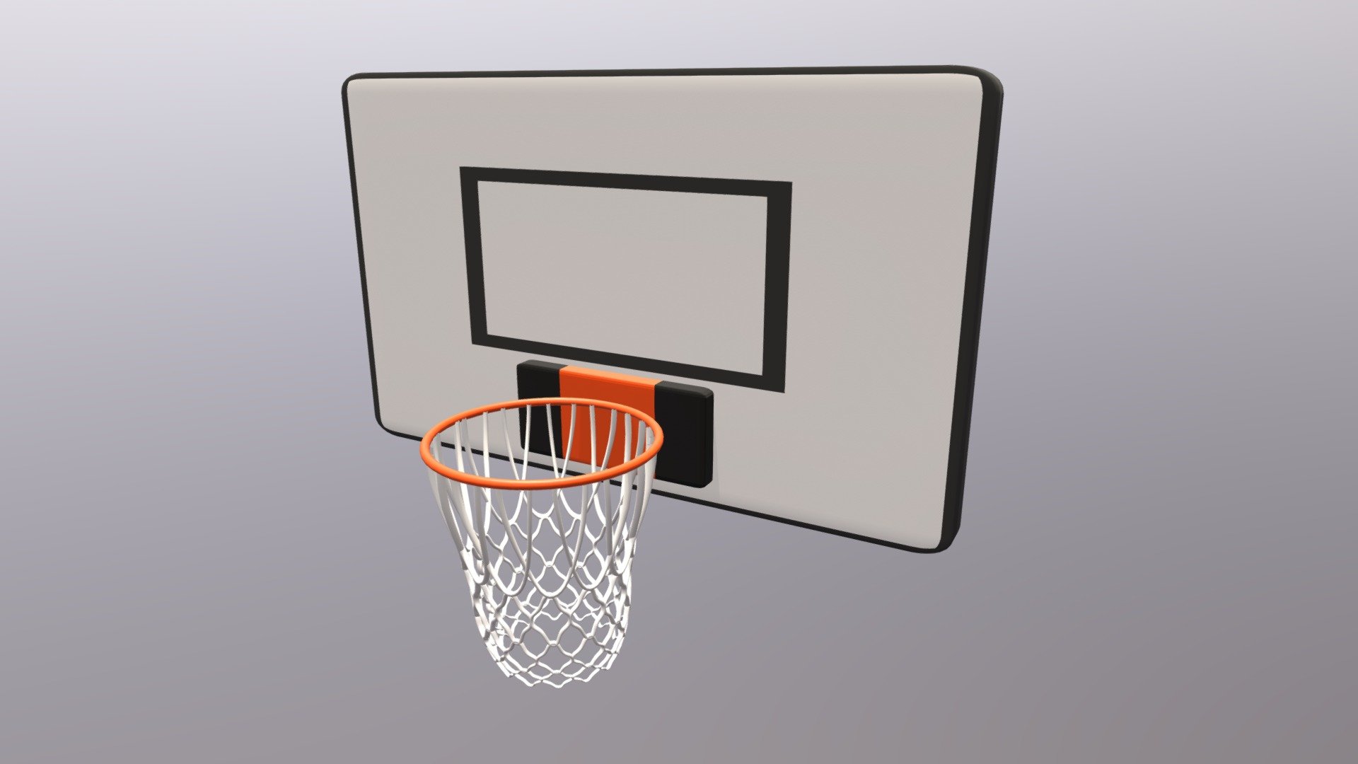 Basketball Hoop - 3D model by creativejenna [91a27c7] - Sketchfab