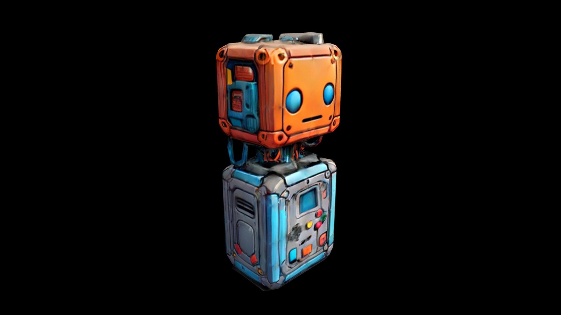 Anime robot - Download Free 3D model by klrxyz [91a56a2] - Sketchfab