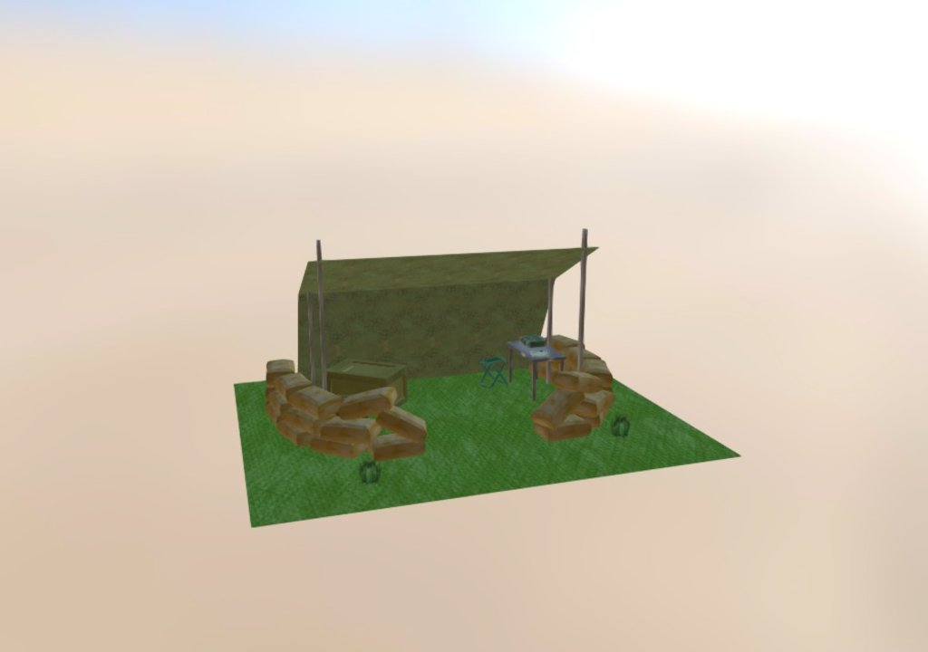 Army Outpost - 3D model by cbeck16 [91a5f6e] - Sketchfab