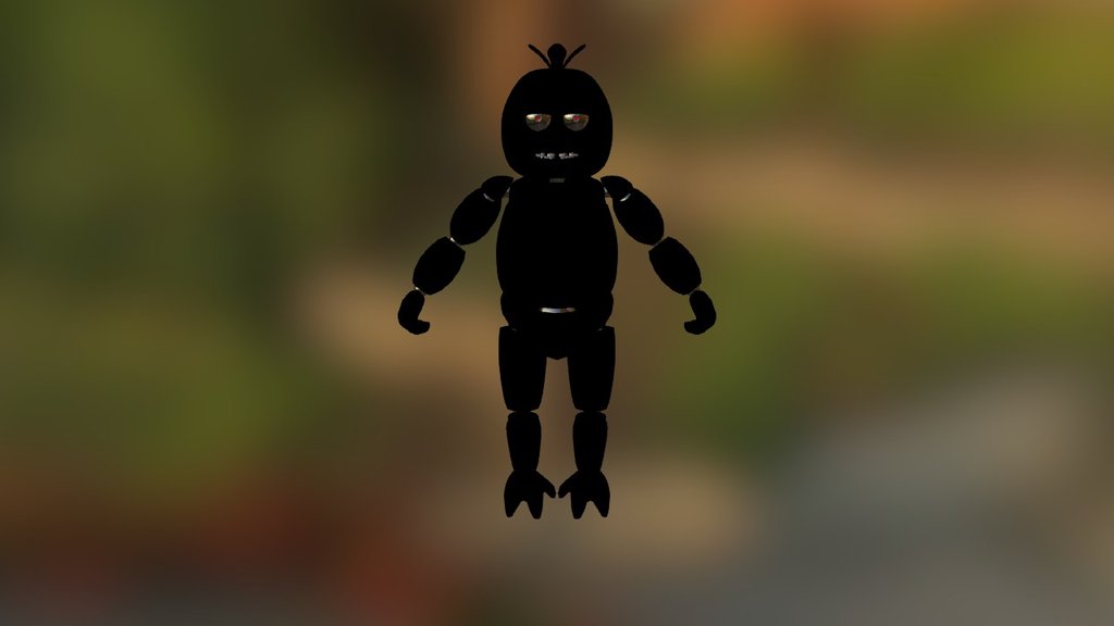 Shadow-chica - Download Free 3D model by bronywilson [91aa918] - Sketchfab