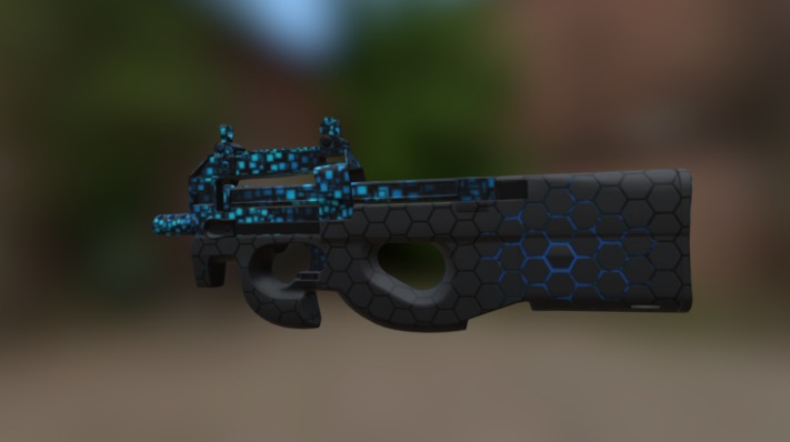 P90 | SYNDICATE - 3D model by Virsu61 [91abf62] - Sketchfab