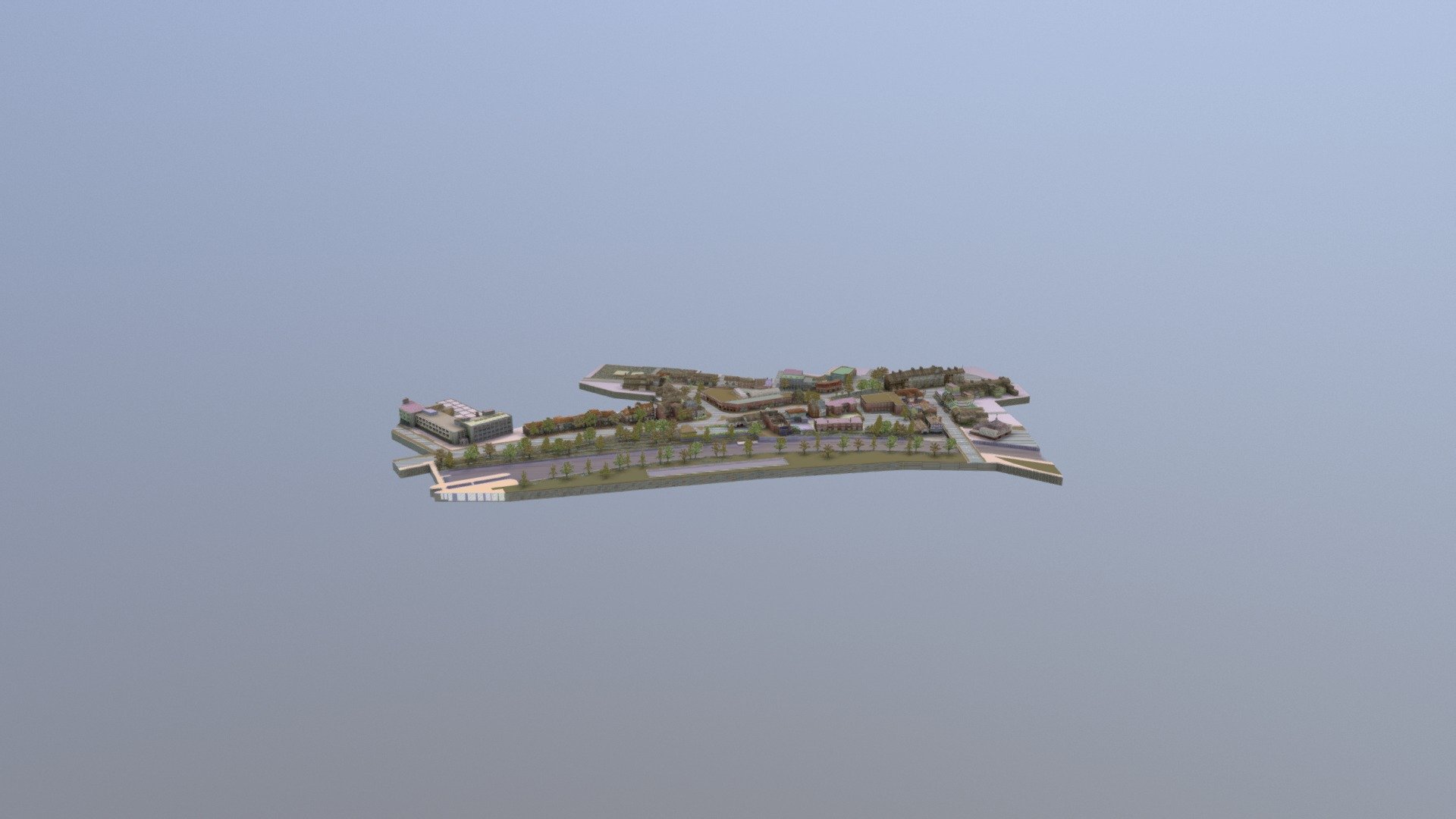 Mitcham's Corner, Cambridge - 3D model by BlockWorks [91ac083] - Sketchfab