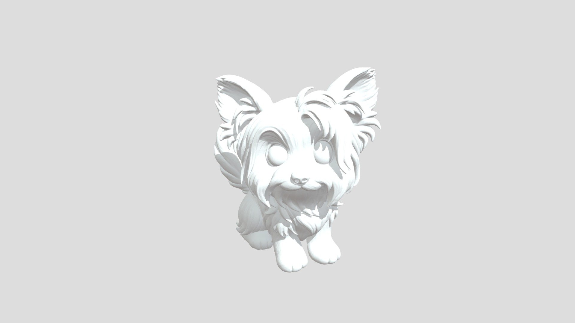 Yorkie - 3D model by giancarlomoran01 [91ac330] - Sketchfab
