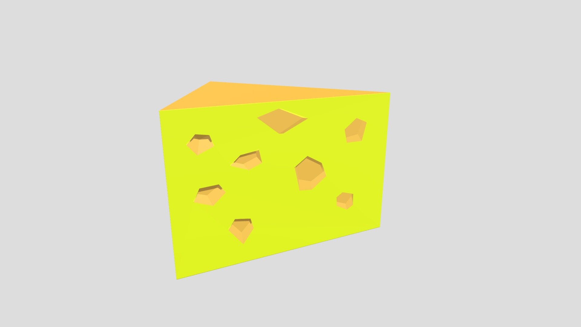 Cheese - 3D model by Gamer (@GamerMCB) [91add2d] - Sketchfab