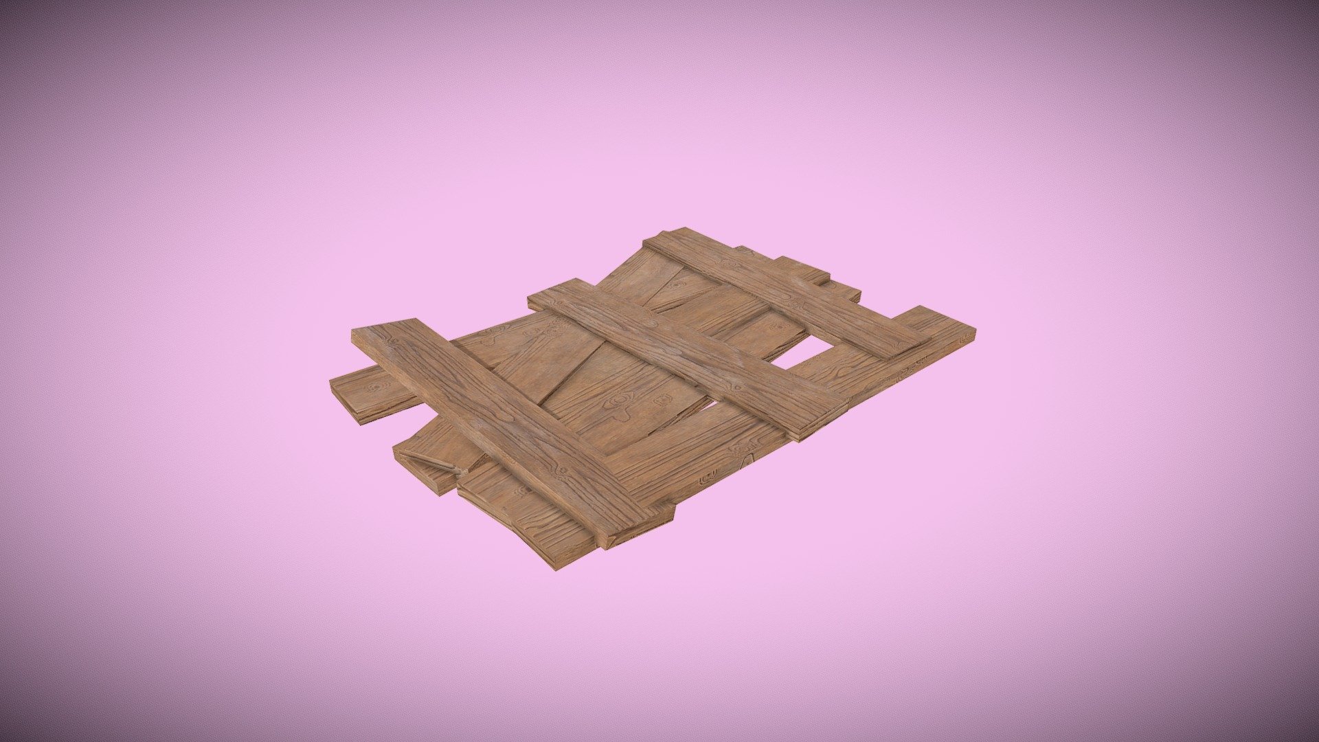 Broken Wood Platform - Download Free 3D model by RyanBlack [91ae124 ...