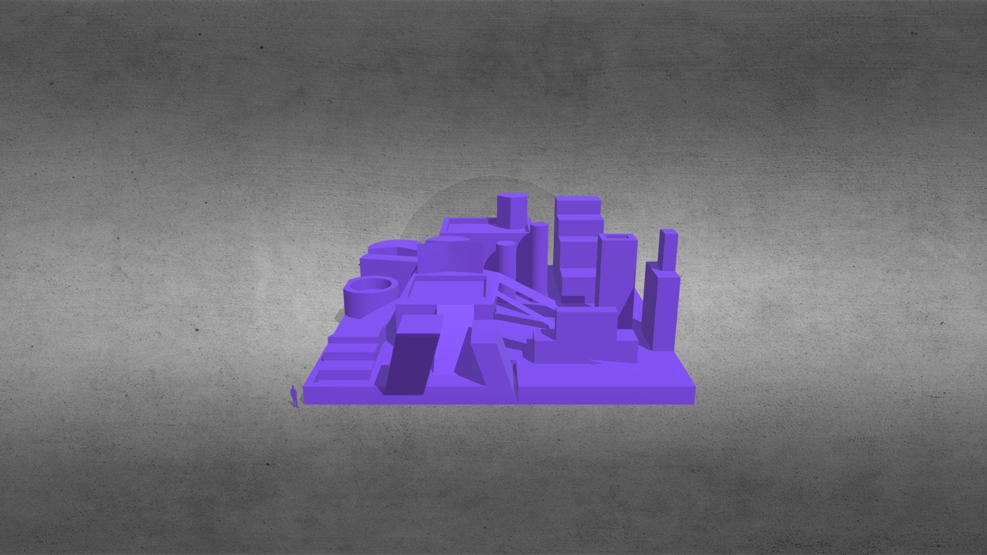 Parkour - 3D model by sarafian.eva [91b2321] - Sketchfab