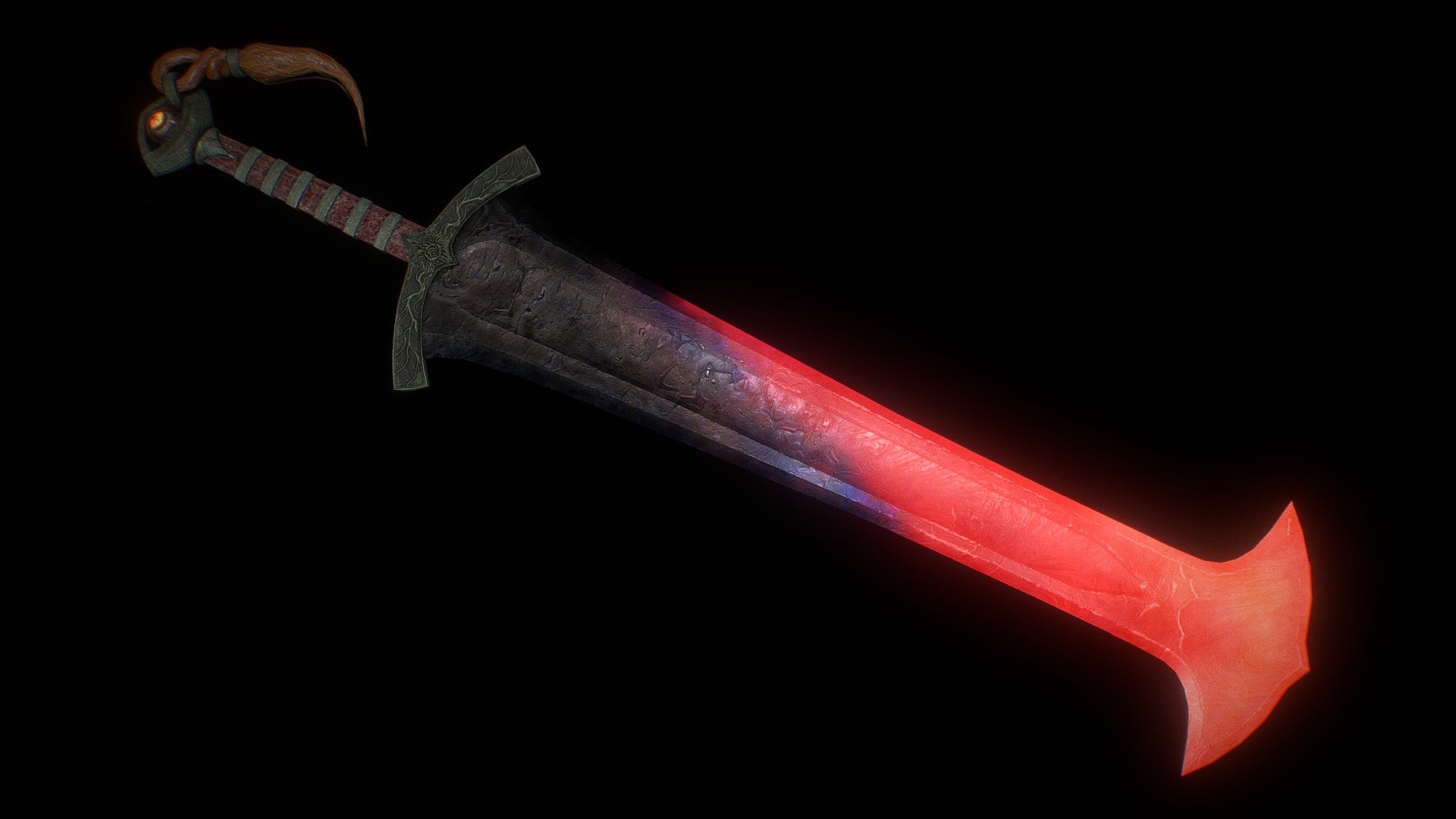 Ruinflame Greatsword - 3D model by Kaji22/Marc Pinheiro (@Kaji22 ...
