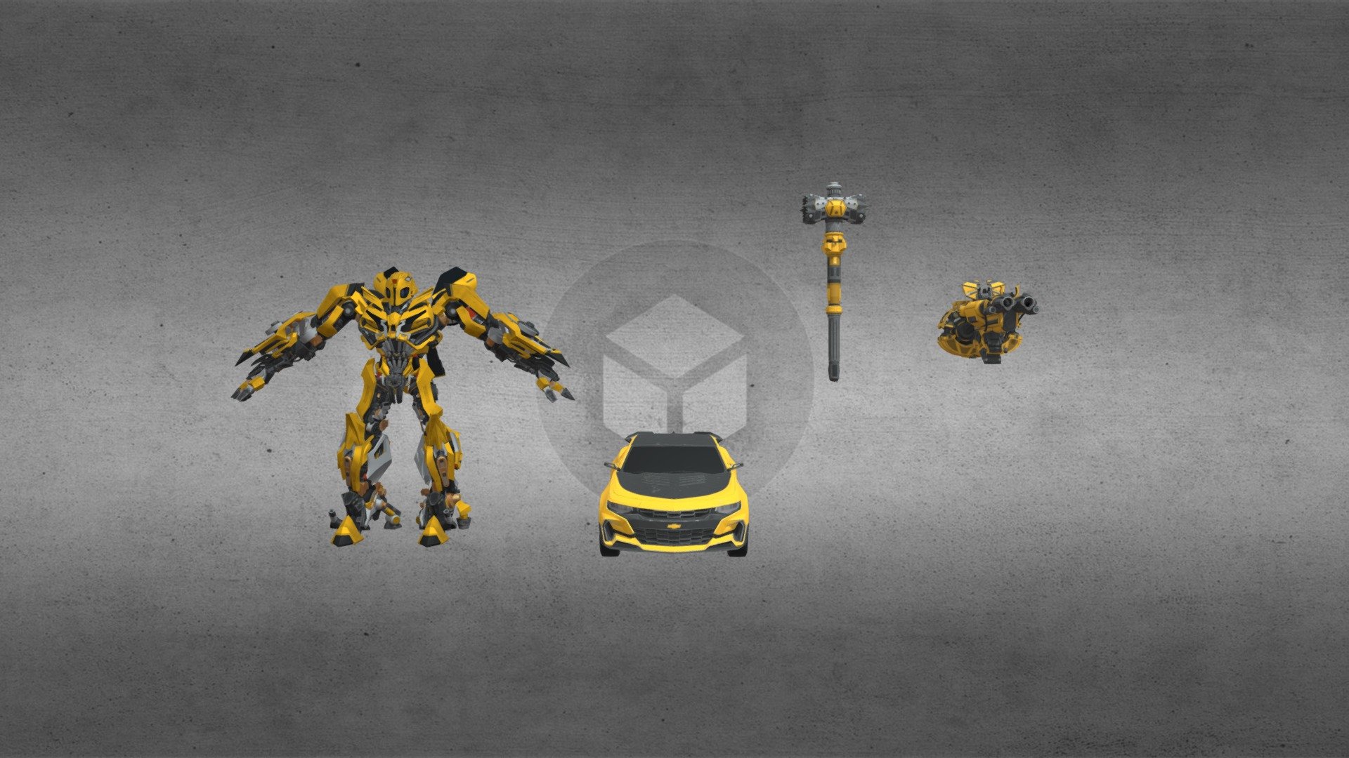 Online TLK Bumblebee MMD - Download Free 3D model by Pipogame ...