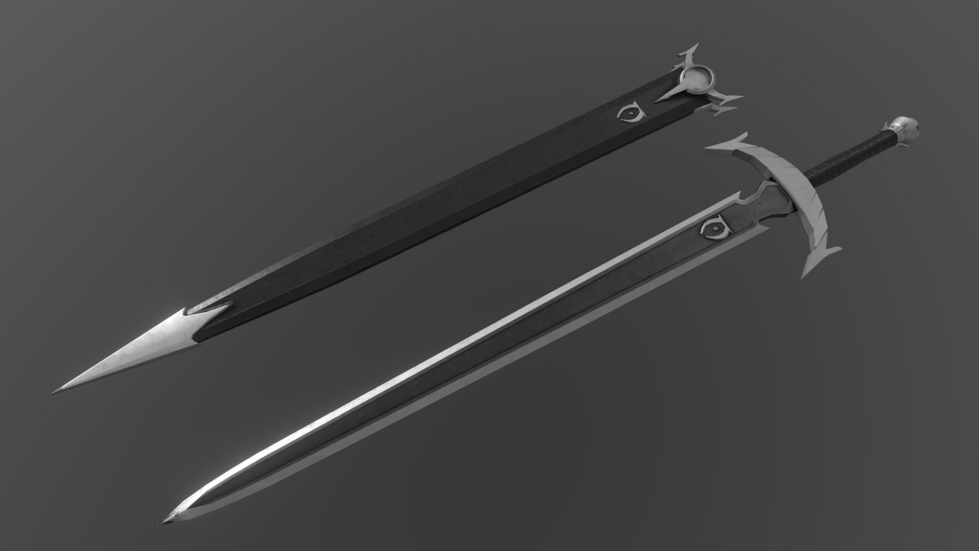 Mehrunes' Razor - Sword - Download Free 3D model by Pippa (@Planetrix23 ...