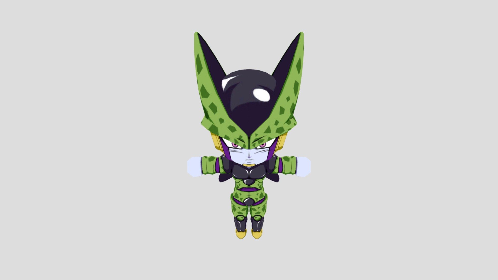 Perfect Cell DBFZ Lobby Model - 3D model by Breadbug (@eande941 ...