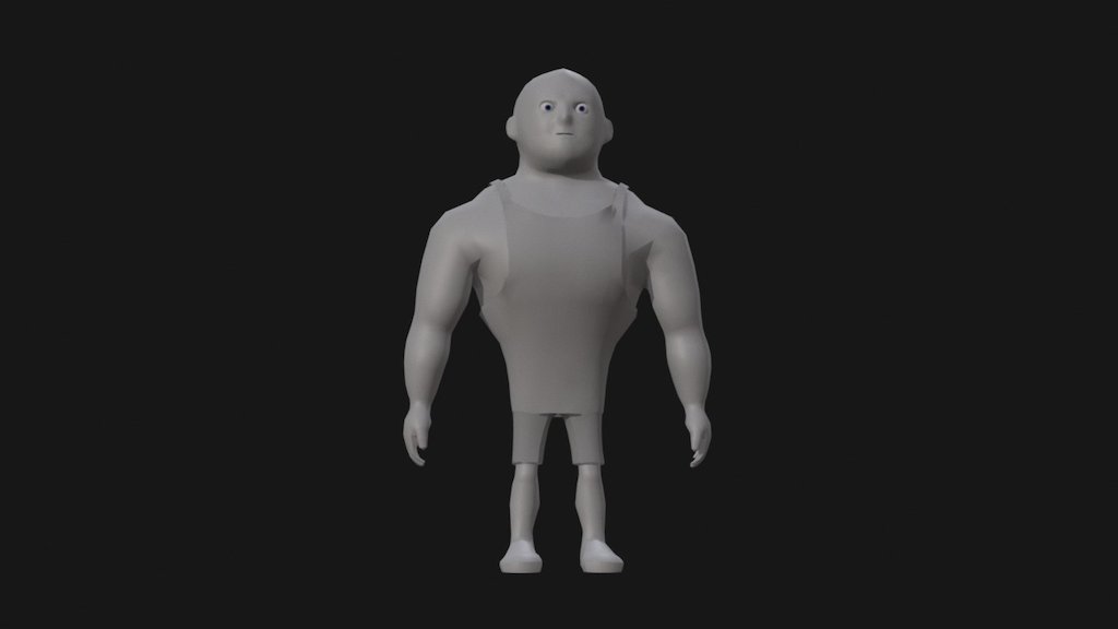 personagem teste - 3D model by samuelgomes [91b543a] - Sketchfab