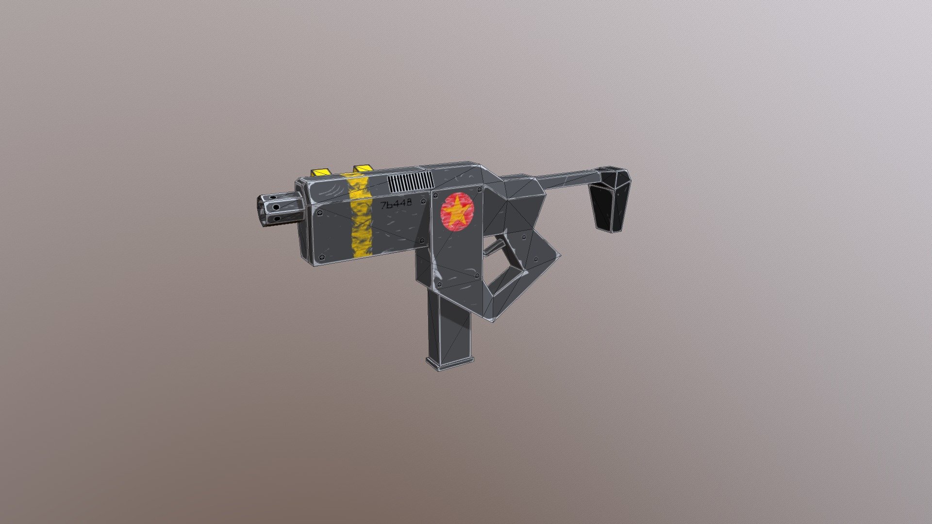 SciFi Gun - Download Free 3D model by LezBes [91b6e21] - Sketchfab