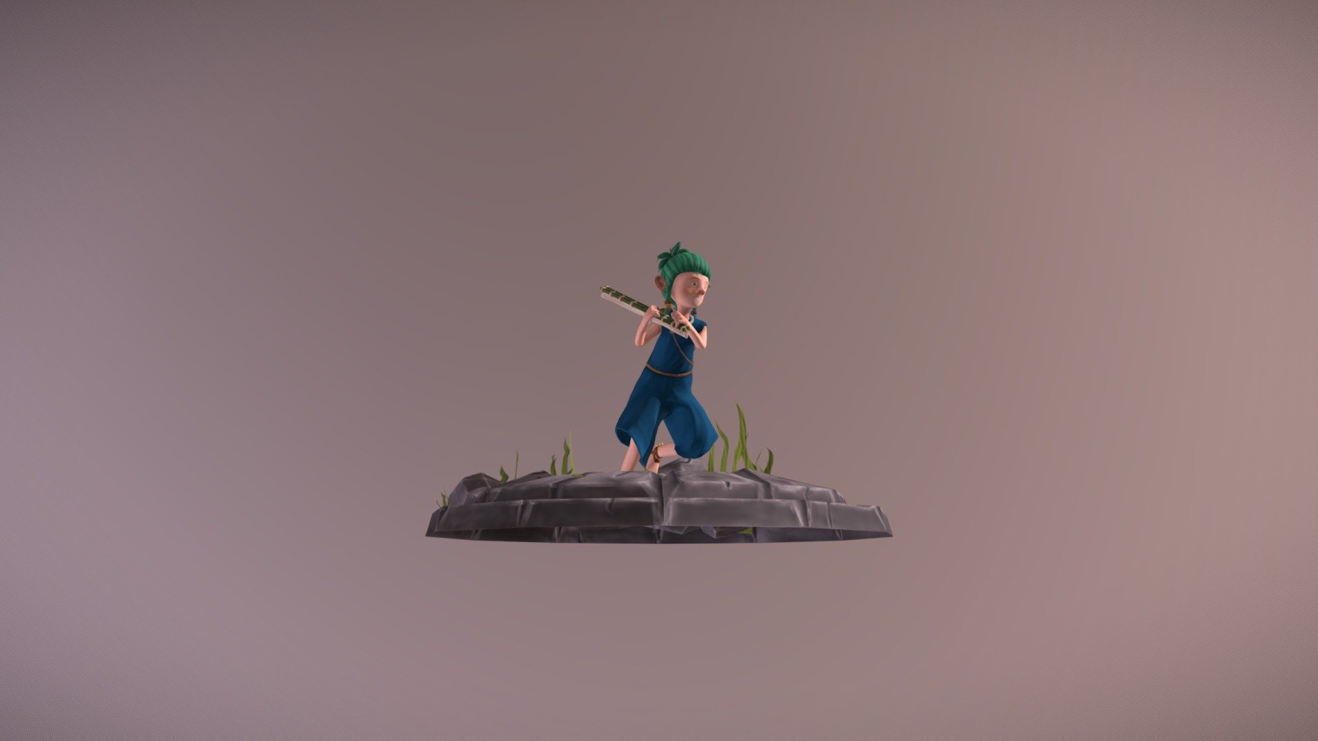 Ino run-animation - 3D model by Nils Gudat (@nilsgudat) [91b7077 ...