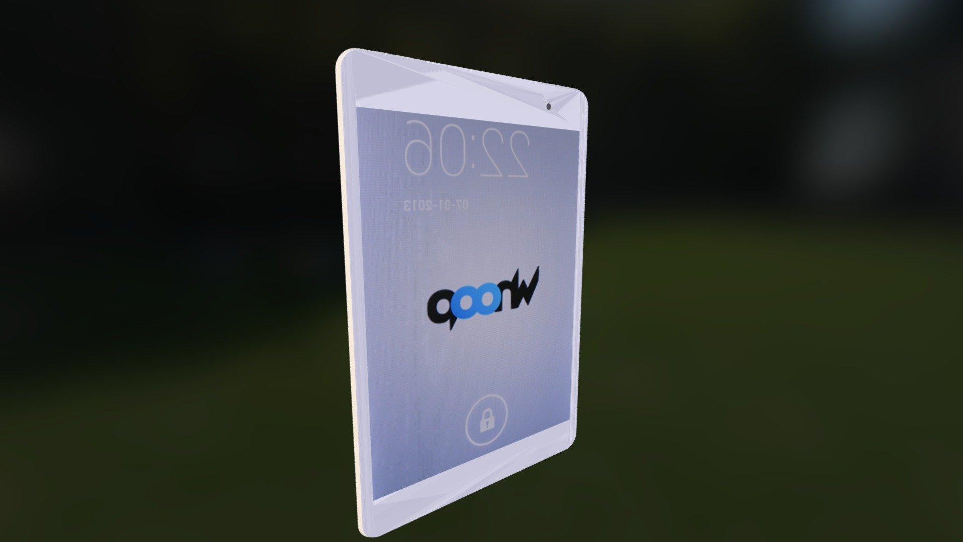 Whoop tablet mini 3 - 3D model by boardsven [91b9268] - Sketchfab