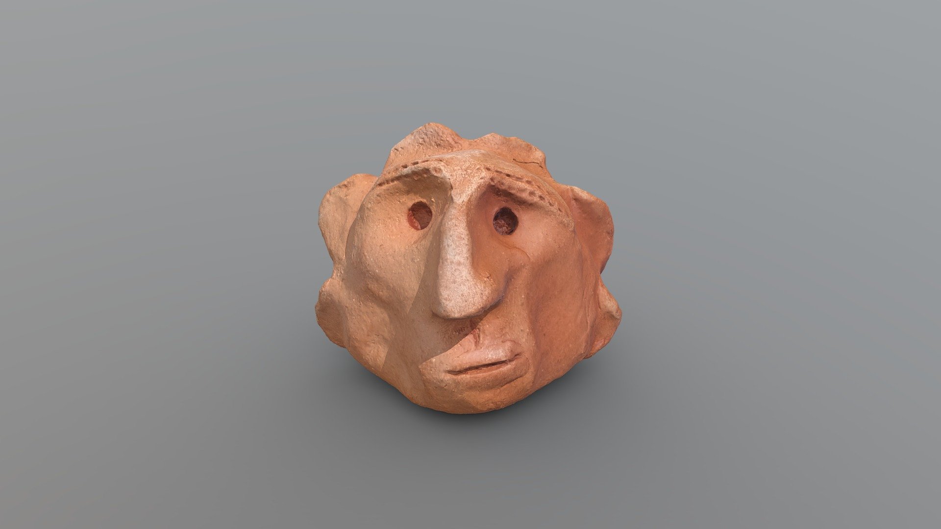 Small clay Head - 3D model by ShacharWeis [91ba1f0] - Sketchfab