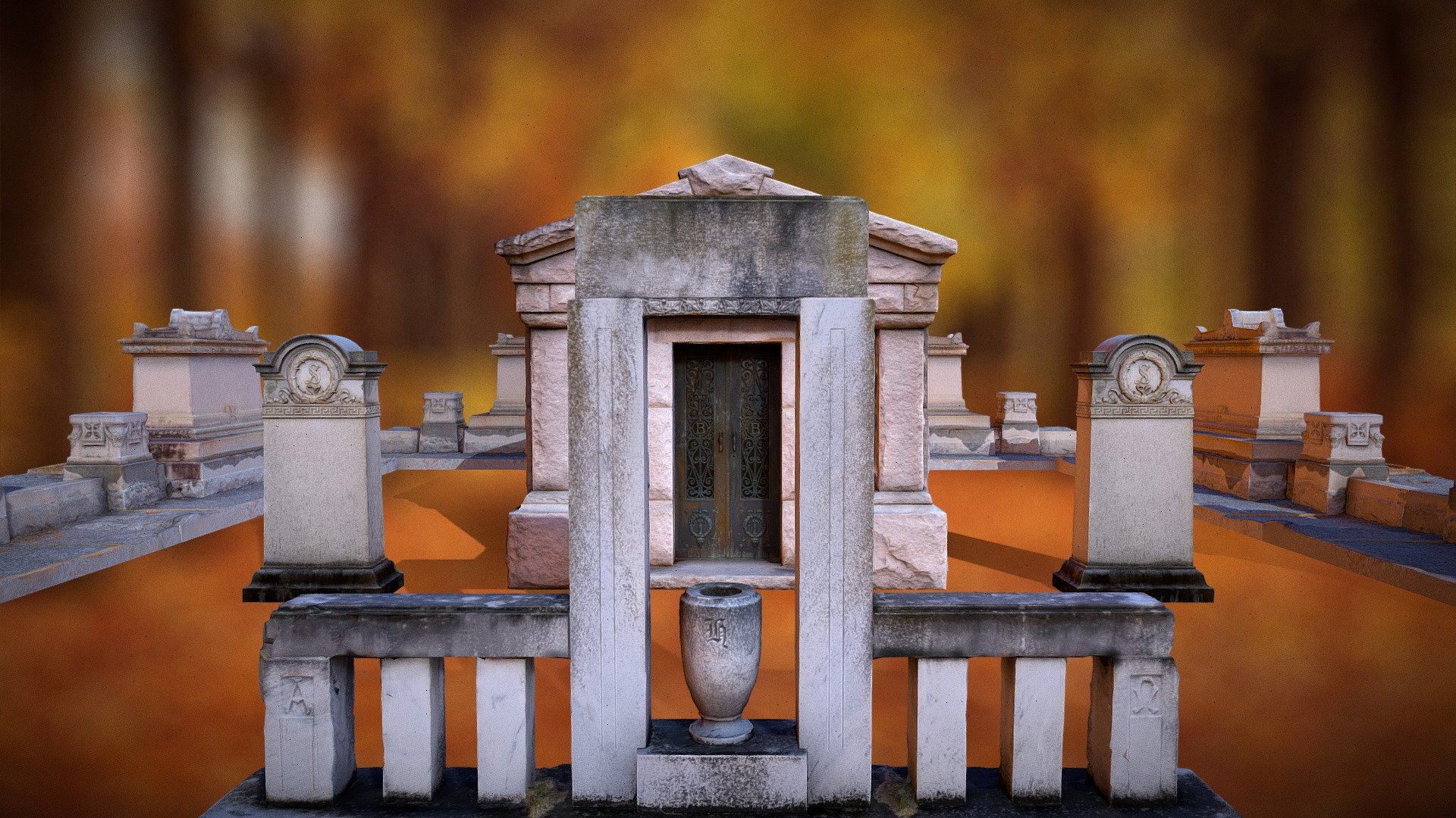 GraveStoneCrypt PropsPack - 3D model by kware design (@kwaredesign ...