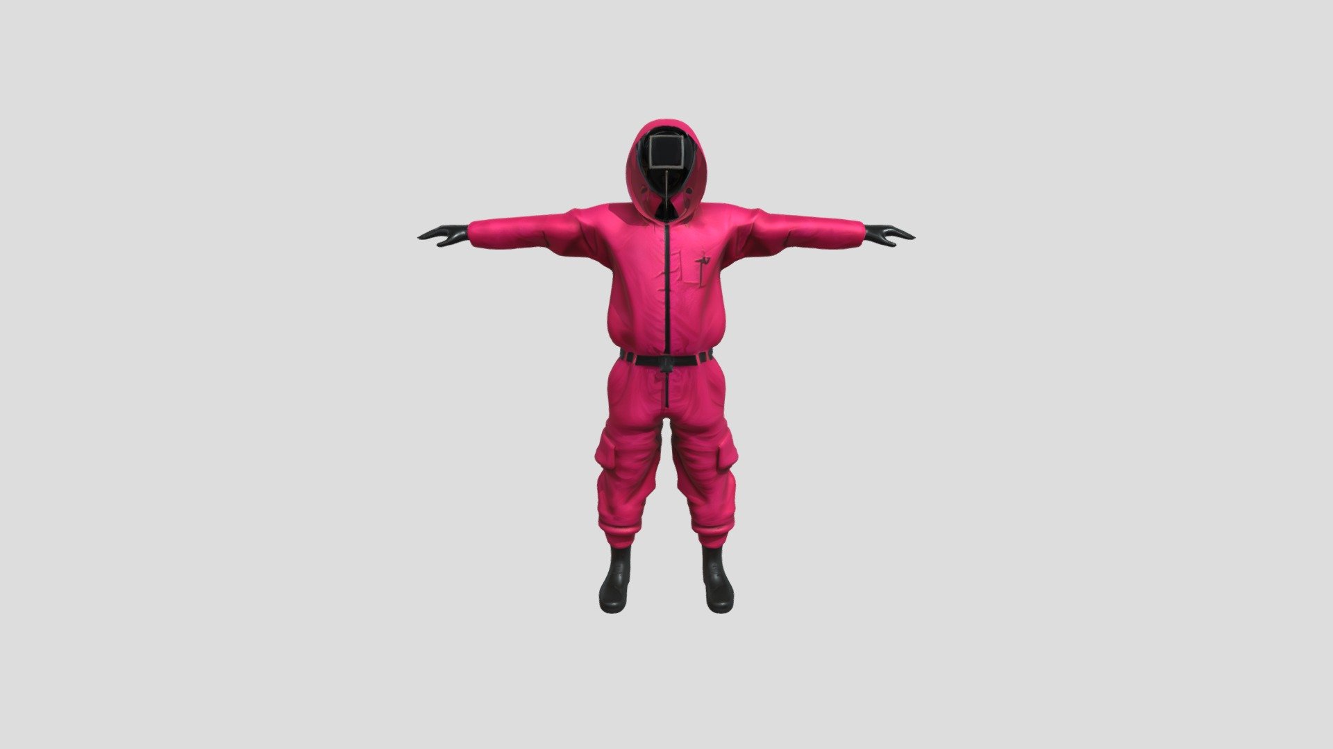 squid game square guard - 3D model by chryst1x (@christianduc) [91bc546 ...