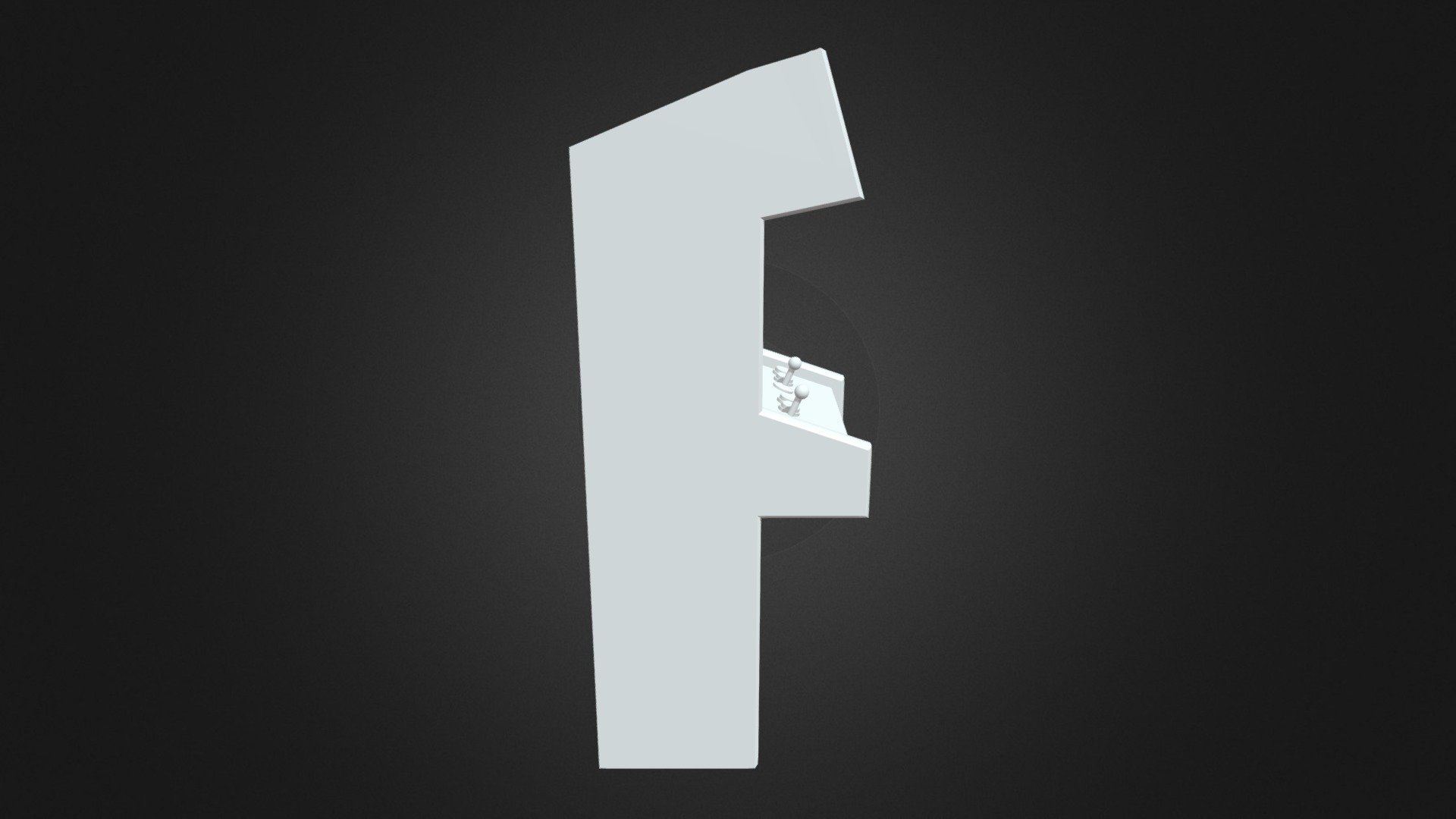 Arcade Machine (Advanced Object) - Download Free 3D model by schoetra ...