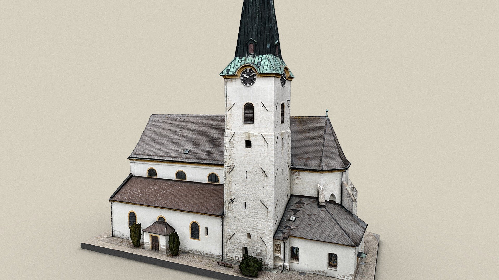 Pfarrkirche Hl. Martin - Download Free 3D model by noe-3d.at (@www.noe-3d.at) [91bd698] - Sketchfab