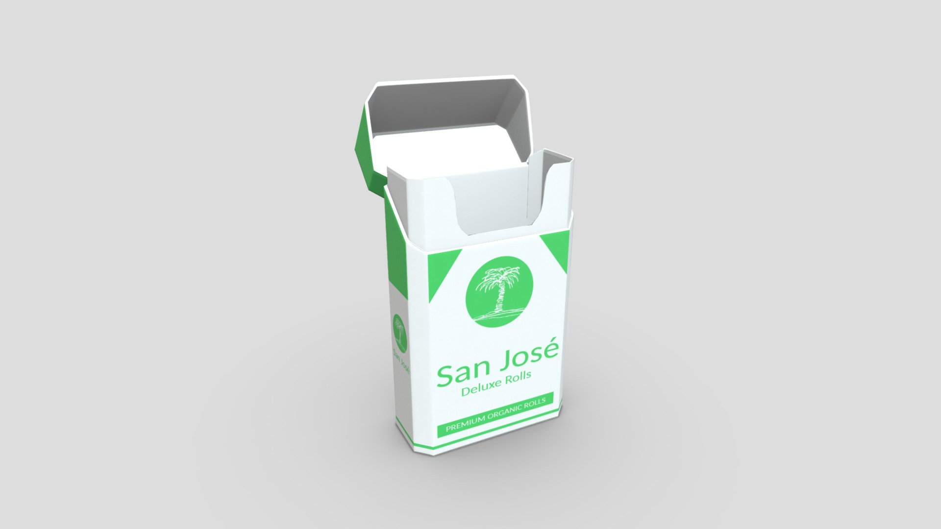 Cigarette Box - Buy Royalty Free 3D model by plaggy [91bd6ce ...