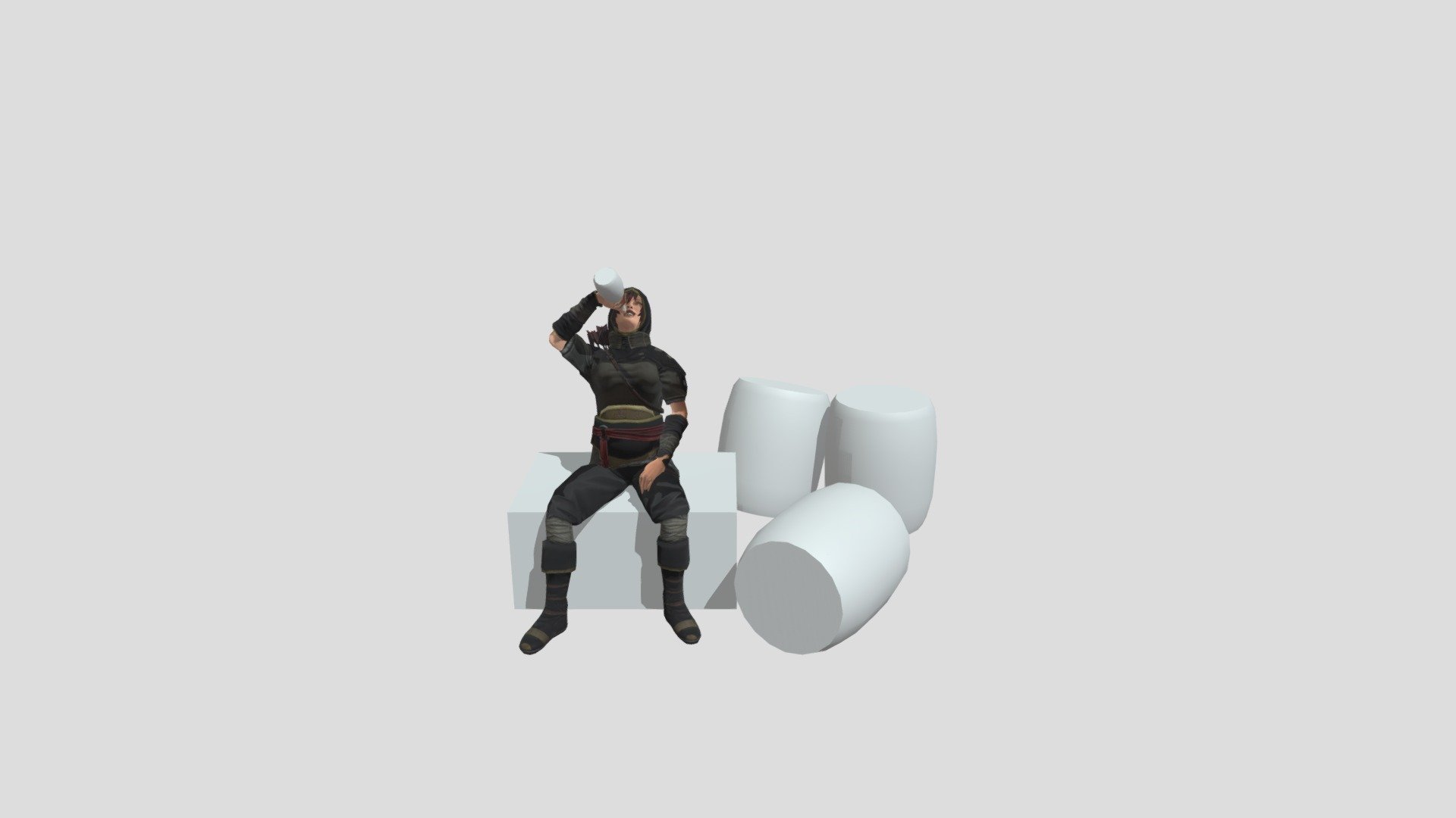 Animation, Assignment 2 - 3D model by Aircon [91bdf66] - Sketchfab