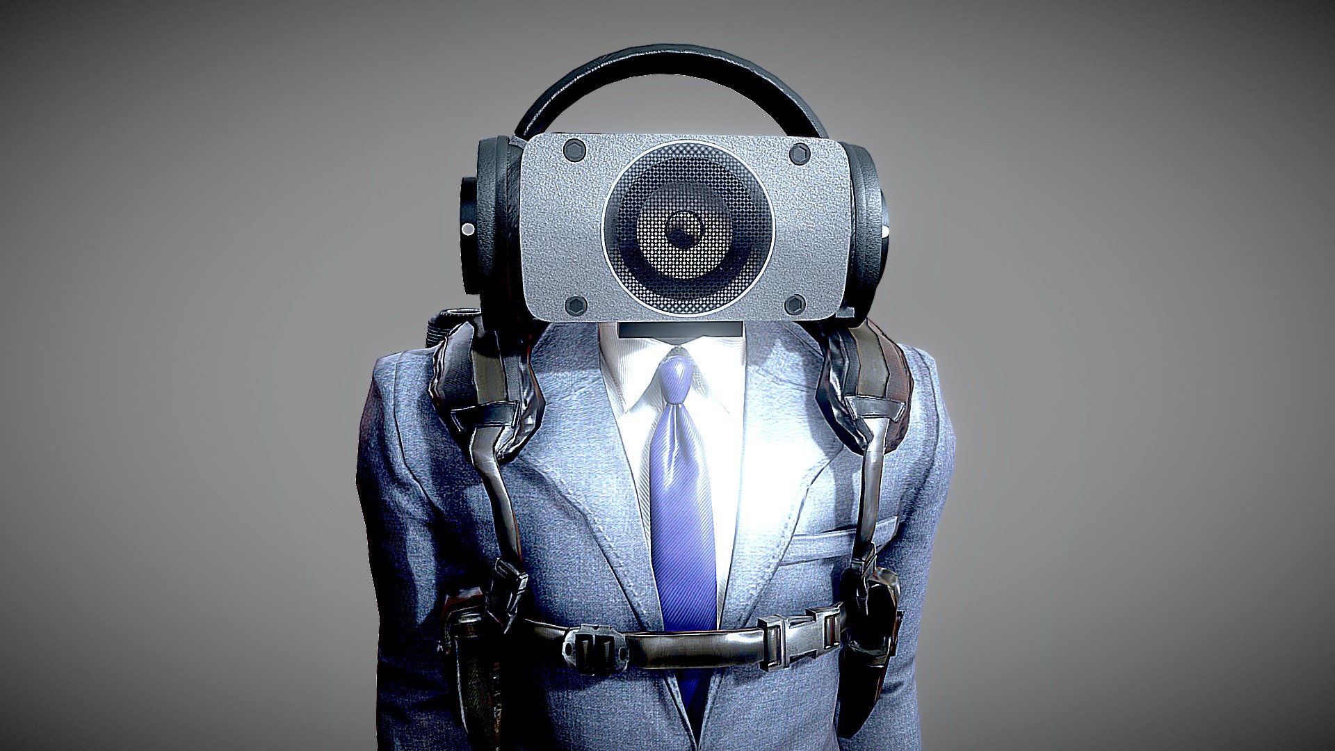 Upgrade speakerman - Download Free 3D model by photon (that one larry ...