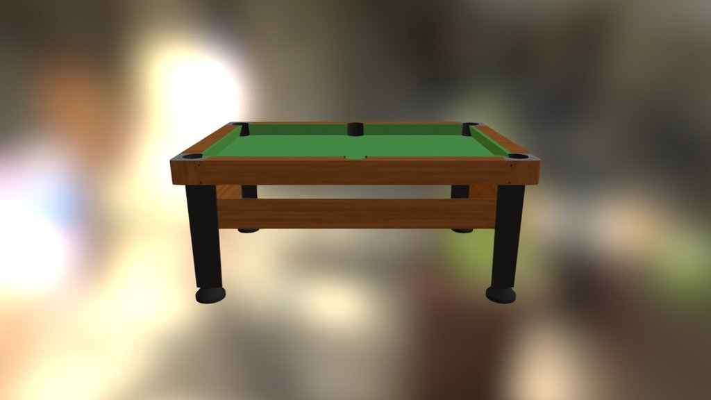Biliard - 3D model by zakerak [91bfac4] - Sketchfab