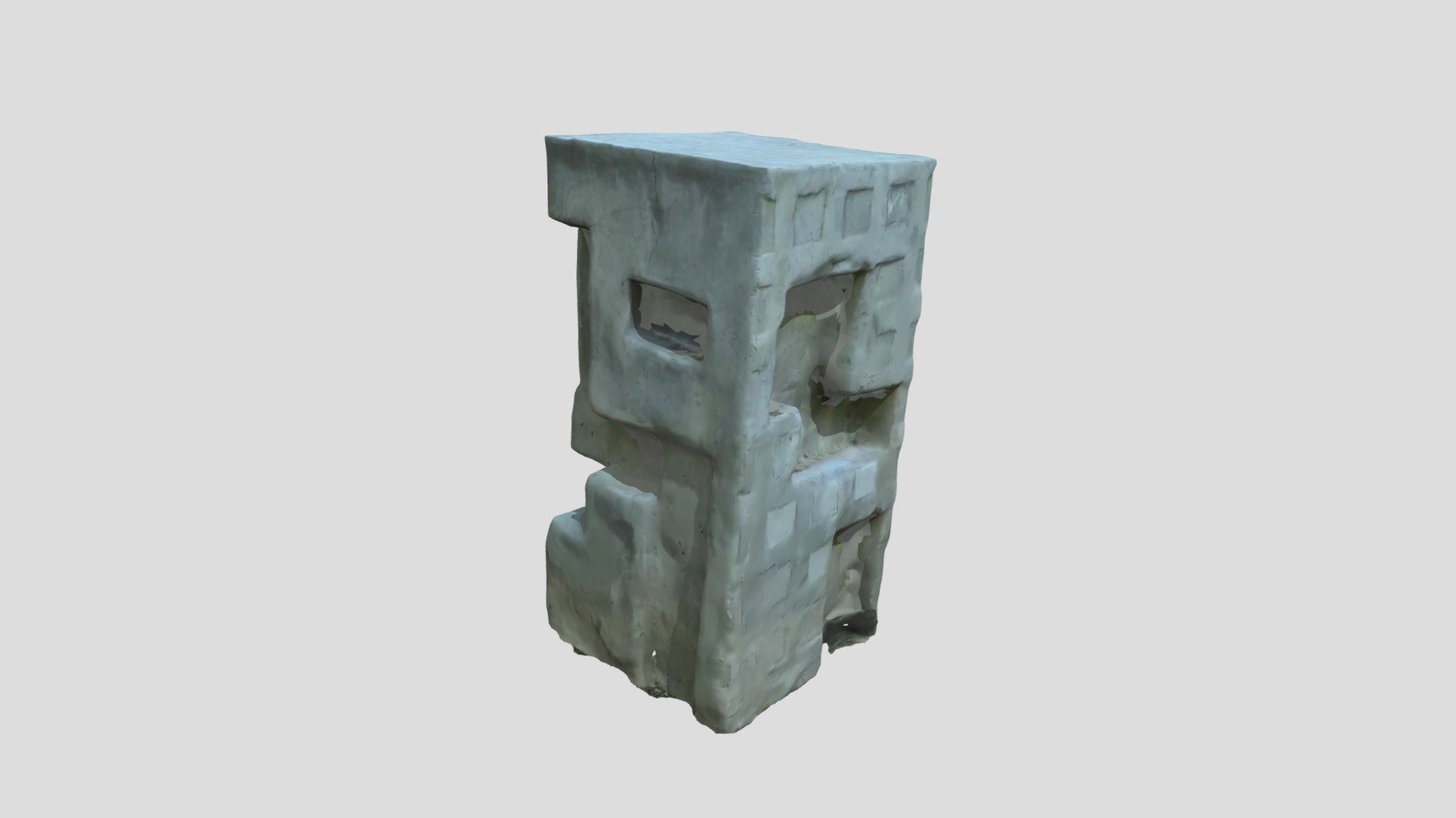 stone_textured_mesh_lowpoly_obj - 3D model by HeonVely [91bfdb4 ...