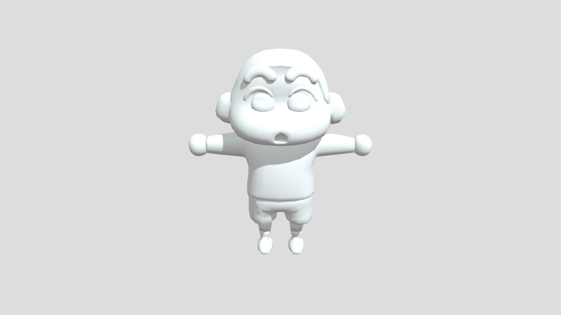 Shinchan 3d model for games and animation - 3D model by sangeeta200422 ...